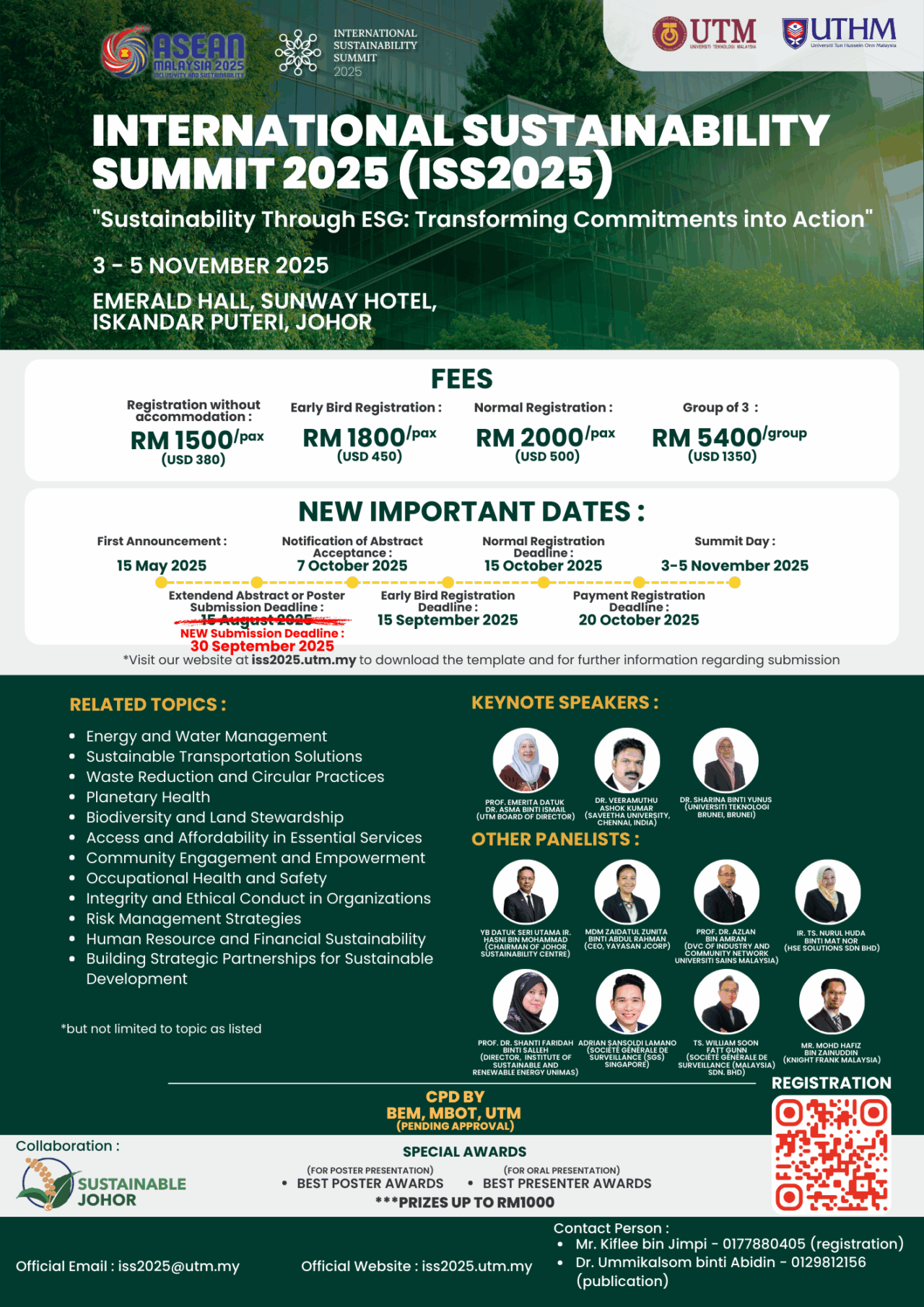 International Sustainability Summit 2025 (ISS2025) – Sustainability ...